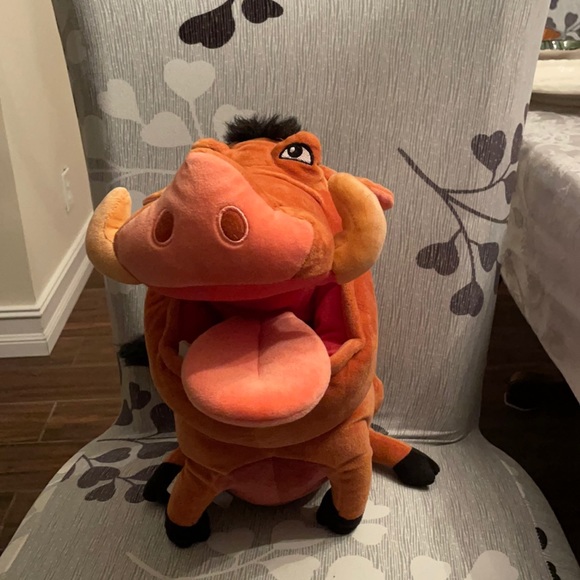 Disney | Toys | Pumba Stuffed Animal From Disney | Poshmark